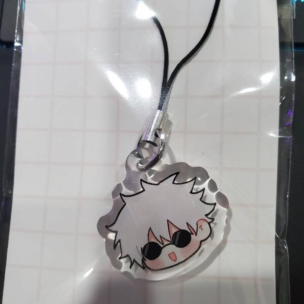 Cursed Sorcerer 2 Acrylic Keychain / Epoxy Charm Double Sided / Anime ...