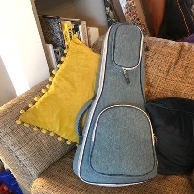 Handmade Retro Padded Canvas Ukulele Case Fits for Soprano - Etsy