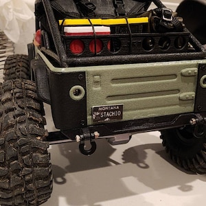 CUSTOM License Plate for Model Car to Scale Beautifully Detailed Made ...