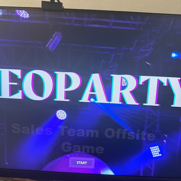 New Jeoparty Game Similar to Jeopardy Super Fun & Exciting Family Party ...