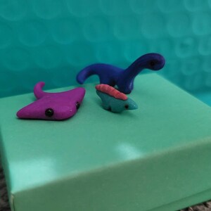 One Micro Mini Ghost Mini Ghost Polymer Clay Ghost - Etsy