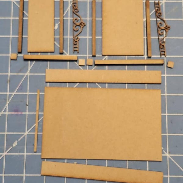 Dollhouse Miniature - Dollhouse Wall Panels Embossed Textured Foam ...