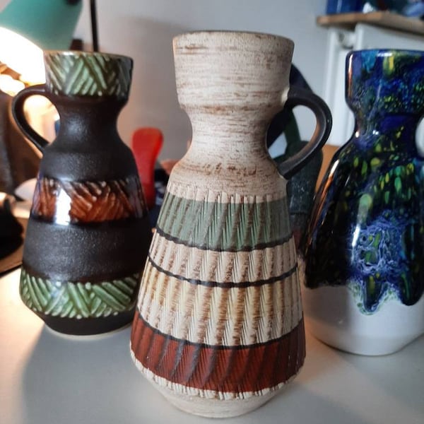 Oil Painting on Canvas Fishing Boats Signed Florence Vintage in the ...