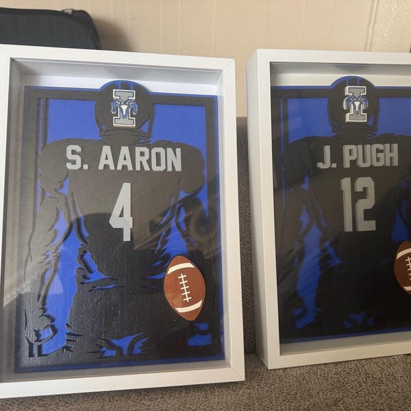 Custom Football Player Sign Team Order - Etsy