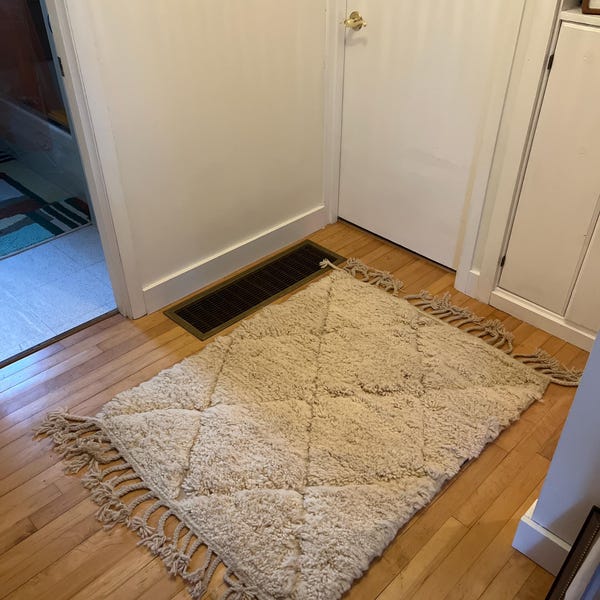 Moroccan Berber Rug - Beni Ourain Rug - All Wool Berber Rug - Custom ...