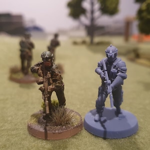 DEVGRU Seal Team Set Modern Warfare Wargame Hobby Resin Scale Models - Etsy