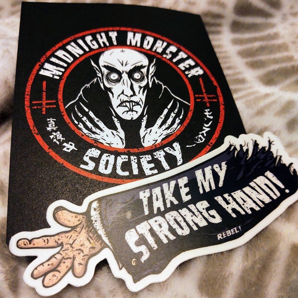 Take My Strong Hand! Scary Movie 2 Die Cut Sticker - Etsy