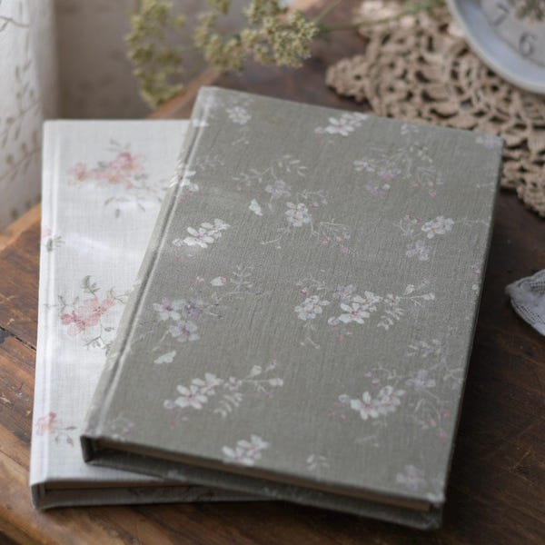 Meadow Floral Linen Fabric by the Yard – Exclusive Watercolor Pattern ...