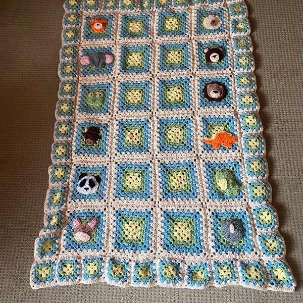US TERMS - PDF Crochet Pattern - Animal Kingdom Blanket - Etsy