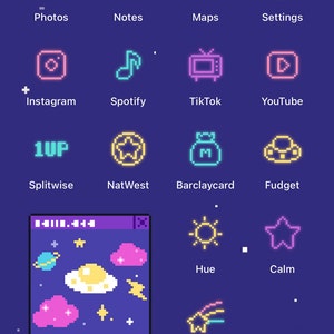 63 App Icon Pack / Chilly but Cosy / Wallpapers & Widgets / - Etsy