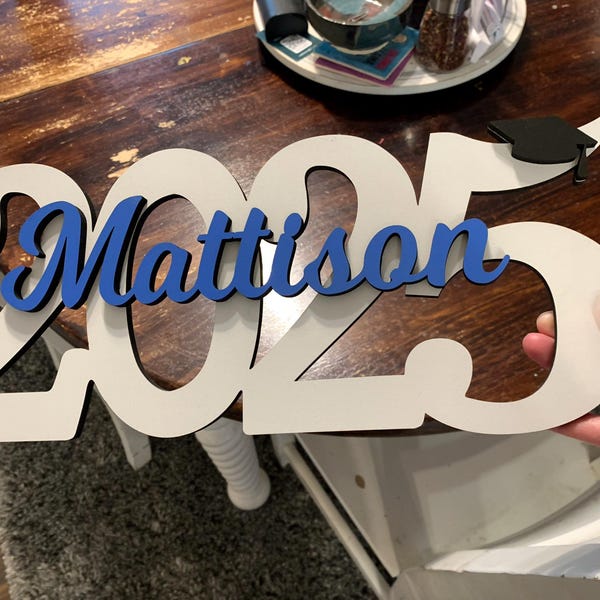 Graduation Signs Graduation Gifts for Her Grad Name Sign 2025 2026 ...