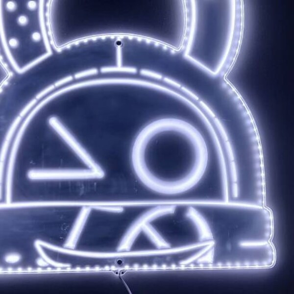 Power Rangers Chroma Shape Light Sign, Man Cave Night Light, Neon ...