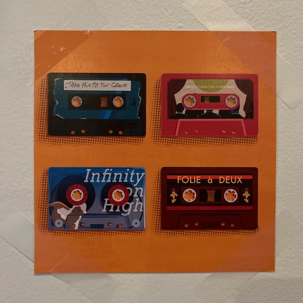 Fall Out Boy Pre Hiatus Cassette Print - Etsy