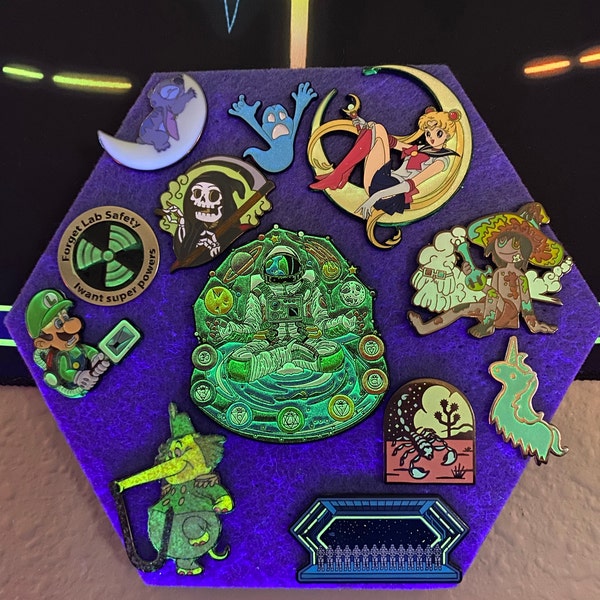 Rise and Resist Pin [glow!] - Etsy