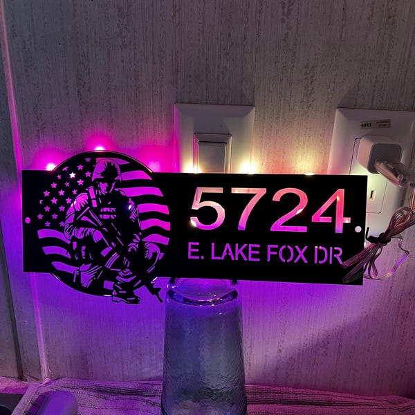 Personalized Outdoor Metal Horse Farm Sign, Metal Name Sign Outdoor ...