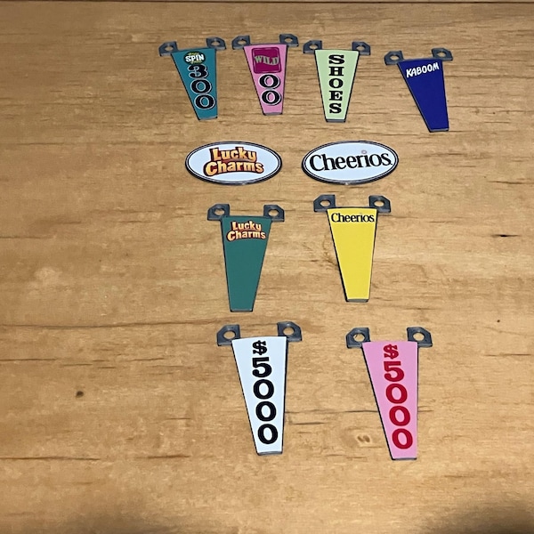 Wheel of Fortune - Wheel Wedges (2 Inches Long) to Go With Wheel-of ...