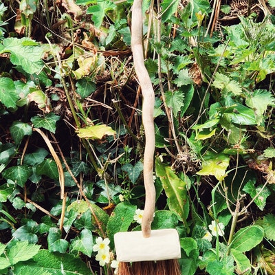 Coco Fibre 19cm/7.5inch Brush Fibre, Broom Making, Crafting, Model ...