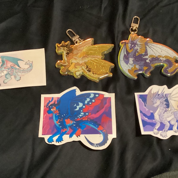 Dragonets of Destiny Keychains- Wings of Fire - Etsy