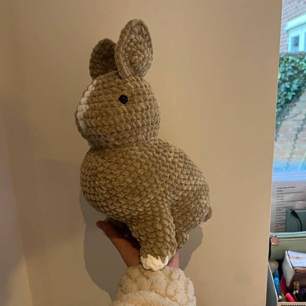 Crochet Pattern Realistic Mini Bunny Rabbit Amigurumi English PDF ...