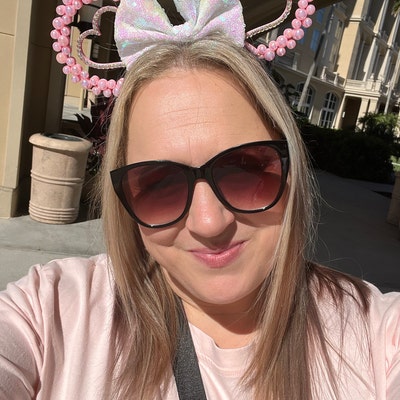 3D GLITTER Cinderella BLUE Disney World Castle - Etsy