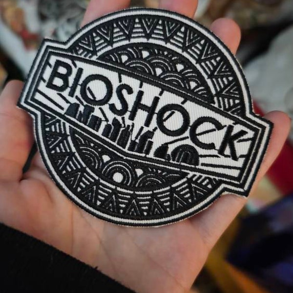 Bioshock Patch Inspired Embroidered Sew on Iron on Patch Badge Patch ...