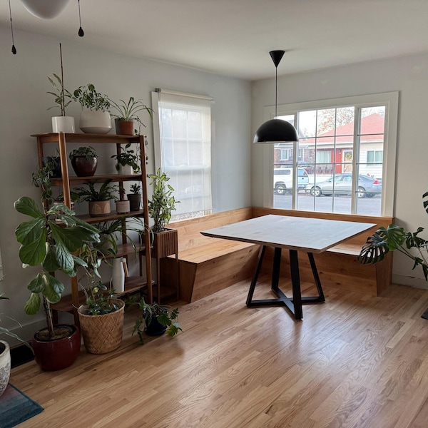 Modern Metal Coffee Table Base - TRAPEZE | Sturdy Table Legs for Rustic ...