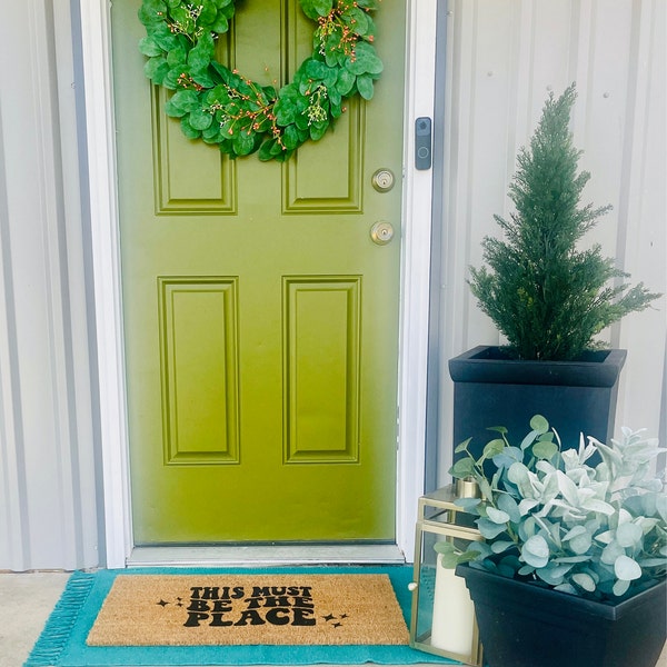 Doormat Stencil, Stencil for Doormat, Reusable Doormat Stencil ...