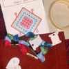 Palestinian Embroidery Cross Stitch DIY Tatreez Kit- 5in Hoop With 4 ...