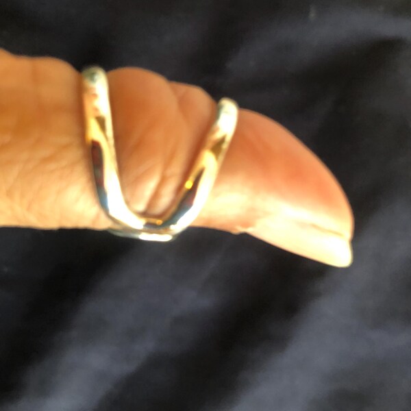 Arthritis Rings, Silver Splint Ring, Adjustable Ring for PIP or DIP ...