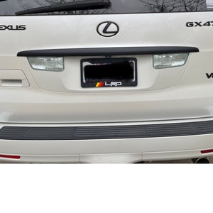 Toyota Retro Style Mountain Trd Tri Color Jdm License Plate Frames ...