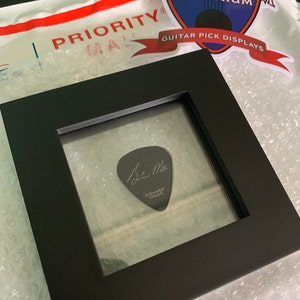 3 X 3 CLEAR Guitar Pick Display Frame Double - Etsy