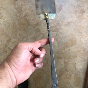 Hand Forged Rustic Handle for Cabinet, Serving Tray, and Charcuterie ...