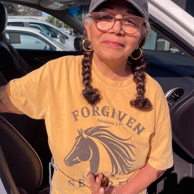 Christian Denim Jacket Bible Verse Trusting in Him Jean Jacket Women ...