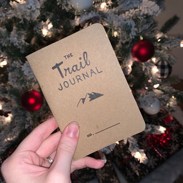 The Trail Journal. Prompted Hiking Log. Pocket Walking Journal ...