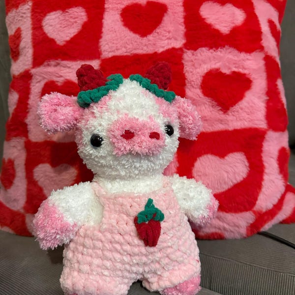 10-in-1 Fruit Cows Crochet Pattern Bundle (amigurumi Highland Cow ...