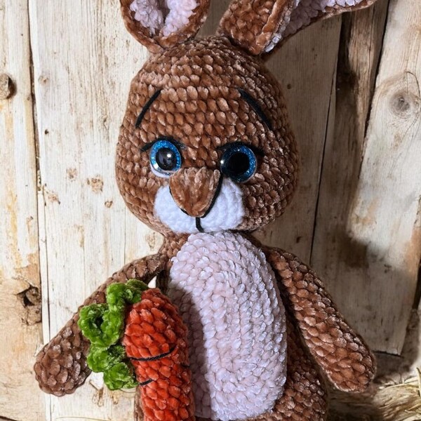 Crochet Bunny Pattern / Stuffed Bunny / Crochet Animals / Amigurumi ...