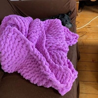 Super Chunky Vegan Yarn for Arm Knitting 100% Acrylic Roving - Etsy Canada