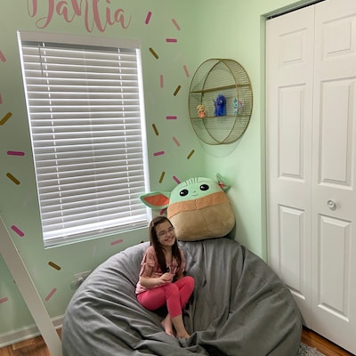 Sprinkle Wall Decals Gold Sprinkle Stickers Silver Sprinkles Rose Gold ...