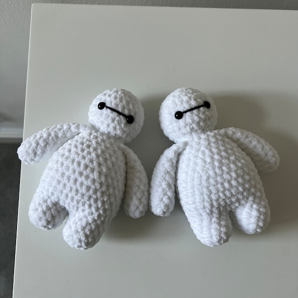 Baby Bmax, Crochet Pattern, PDF, Digital, Download, Crochet Baymax Pattern, - Etsy