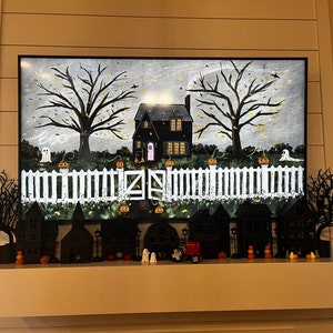 PIP Ghost Portrait PRINTABLE Halloween Wall Art - Etsy