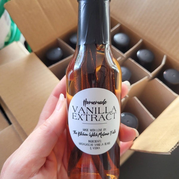 Vanilla Extract Stickers - Made for You Stickers - Gift Stickers ...