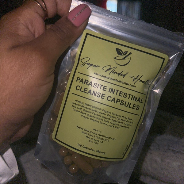100-parasite Intestinal Cleanse(colon Cleanse Super Flush) All Organic ...