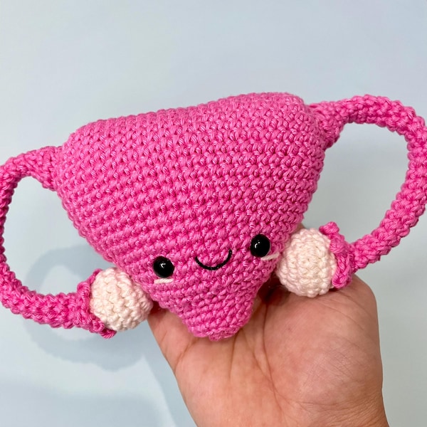 Anatomical Uterus Crochet Pattern! PATTERN ONLY Instant DOWNLOAD ...