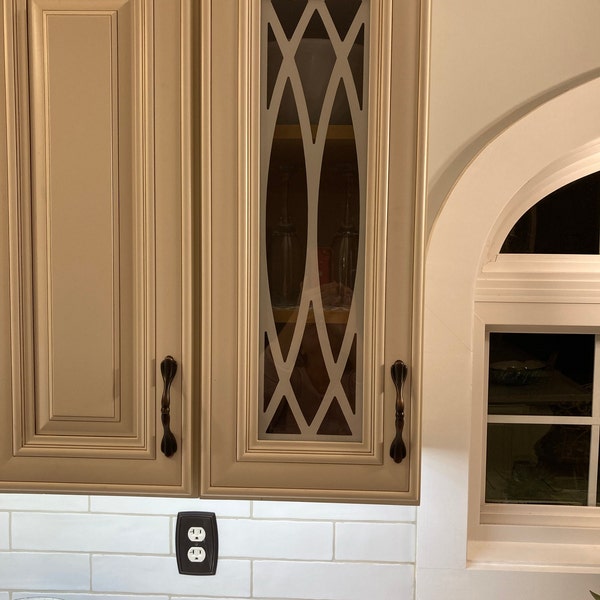 Mullion Glass Door for Existing Kitchen Cabinet Kitchen Mullion Kitchen ...