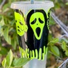 Horror Movie No Hole for Venti Cold Cup 24 OZ Svg, Halloween Horror DIY ...
