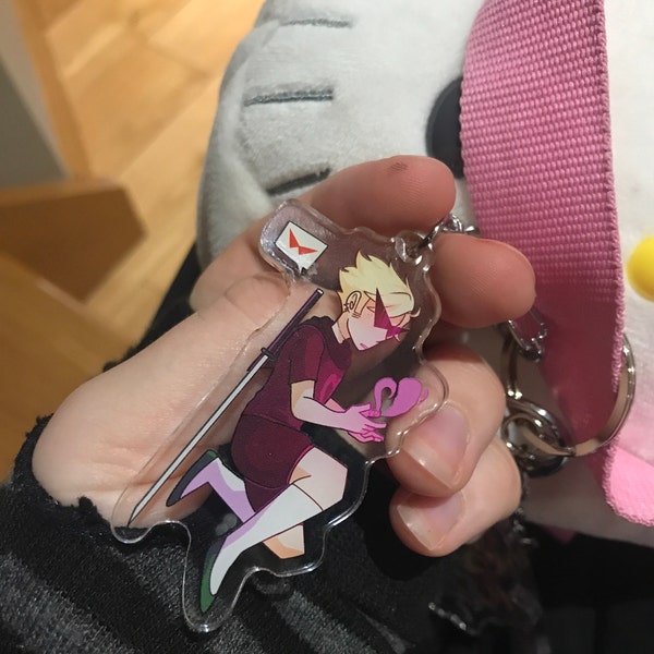 The Striders | Homestuck Acrylic Keychain Charms (dave & Dirk Strider ...