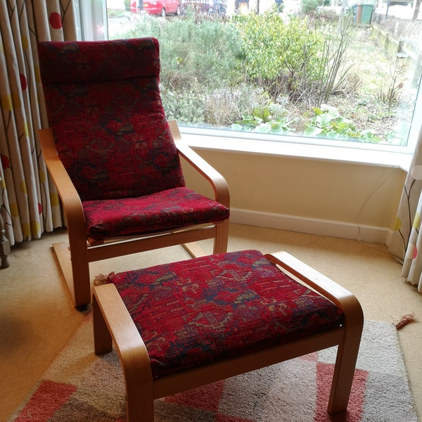 Ikea Poang Cover F02 Ikea Poang Kilim Chair Cover Poang Chair Cushion ...