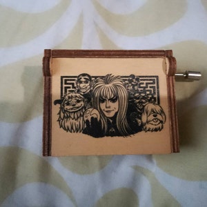 Labyrinth Music Box Hand-cranked Music Box Fantasy Music Box Mini ...