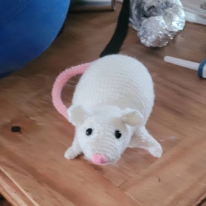 Digital Crochet Pattern Realistic Rat - Etsy