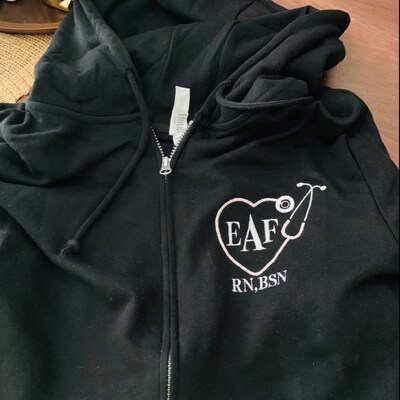 Personalized Nurse RN Jacket With Name or Monogram, Medical Custom Name ...